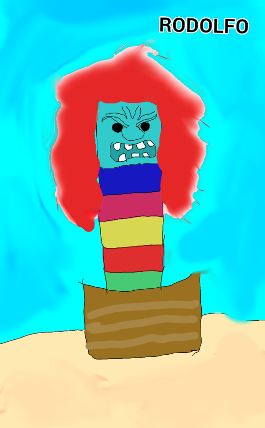 Dibujando a Rodolfo #Auronplay - ibisPaint
