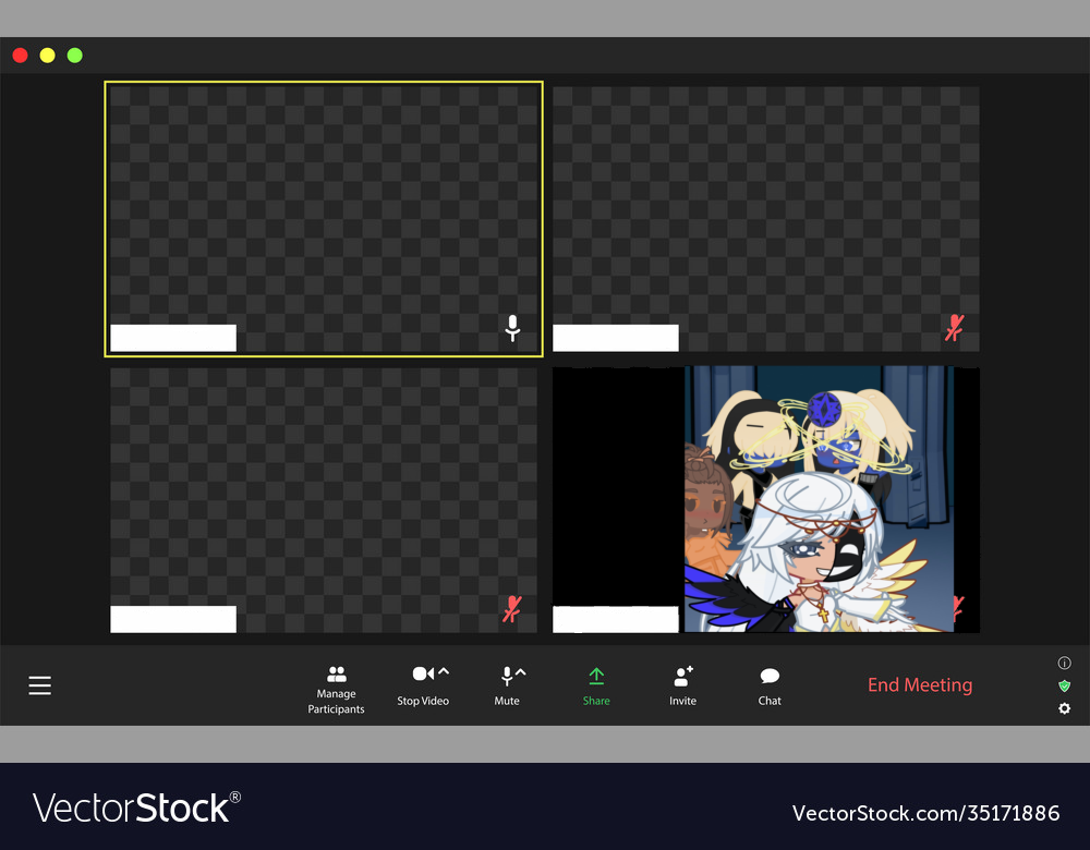zoom call collab - ibisPaint