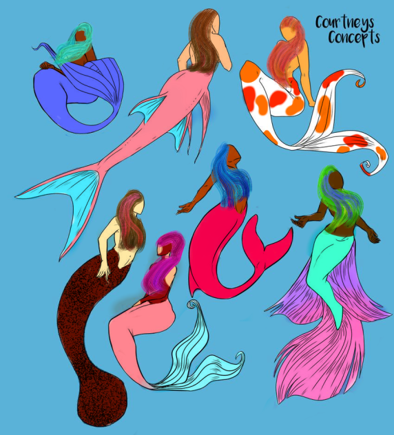 Mermaids - ibisPaint