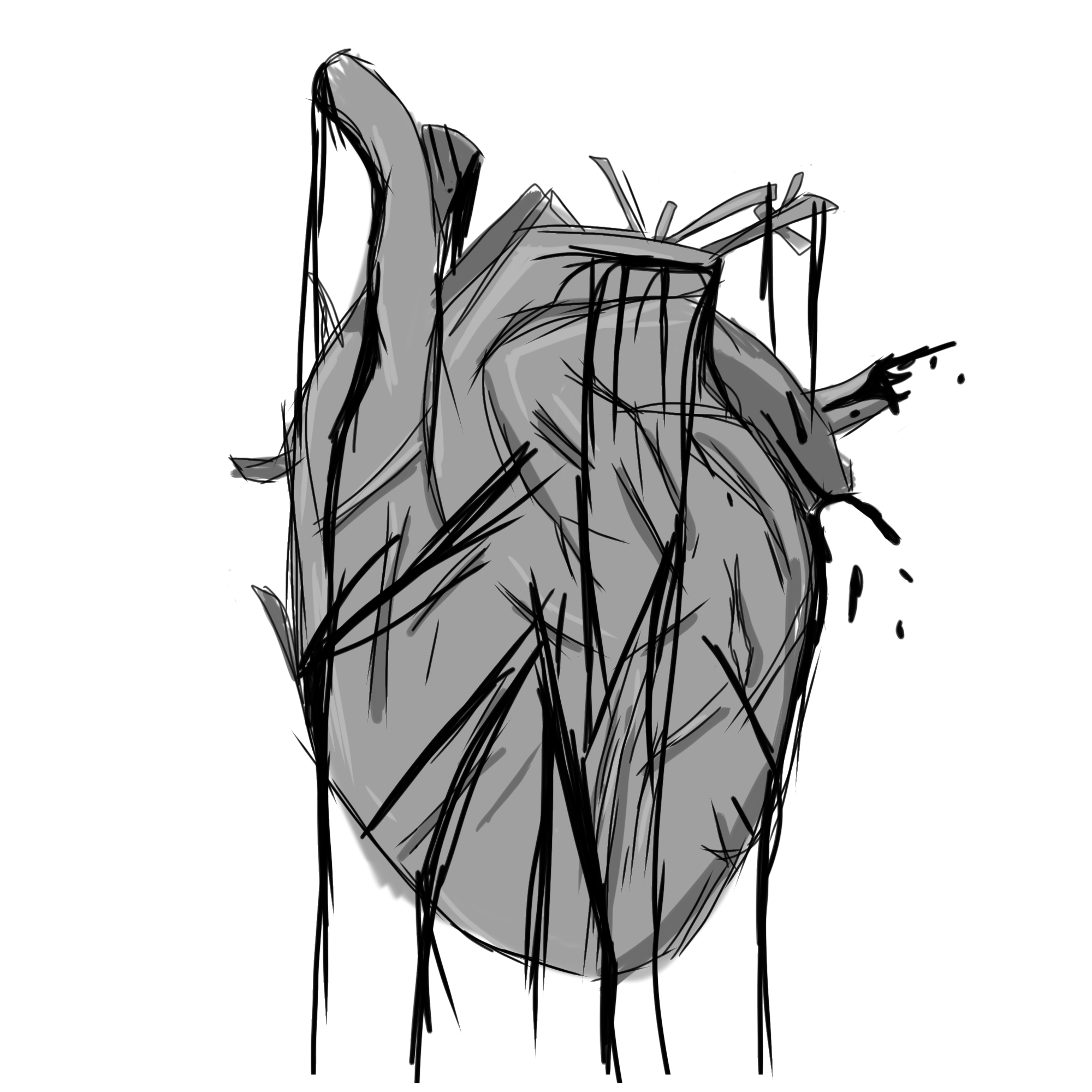 Heart ⚠️TW gore - ibisPaint