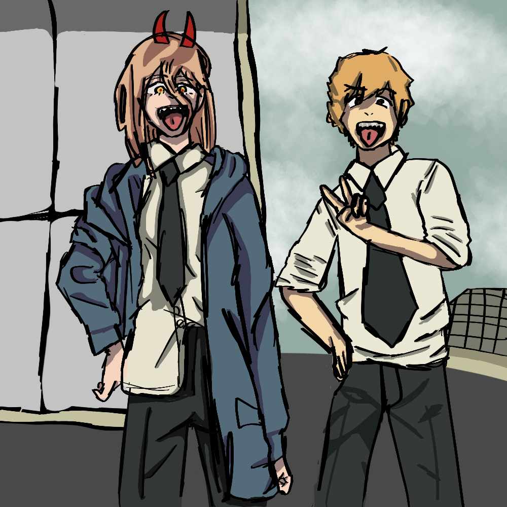 CHAINSAW MANNN - ibisPaint