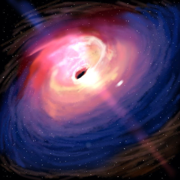 stellar black hole - ibisPaint