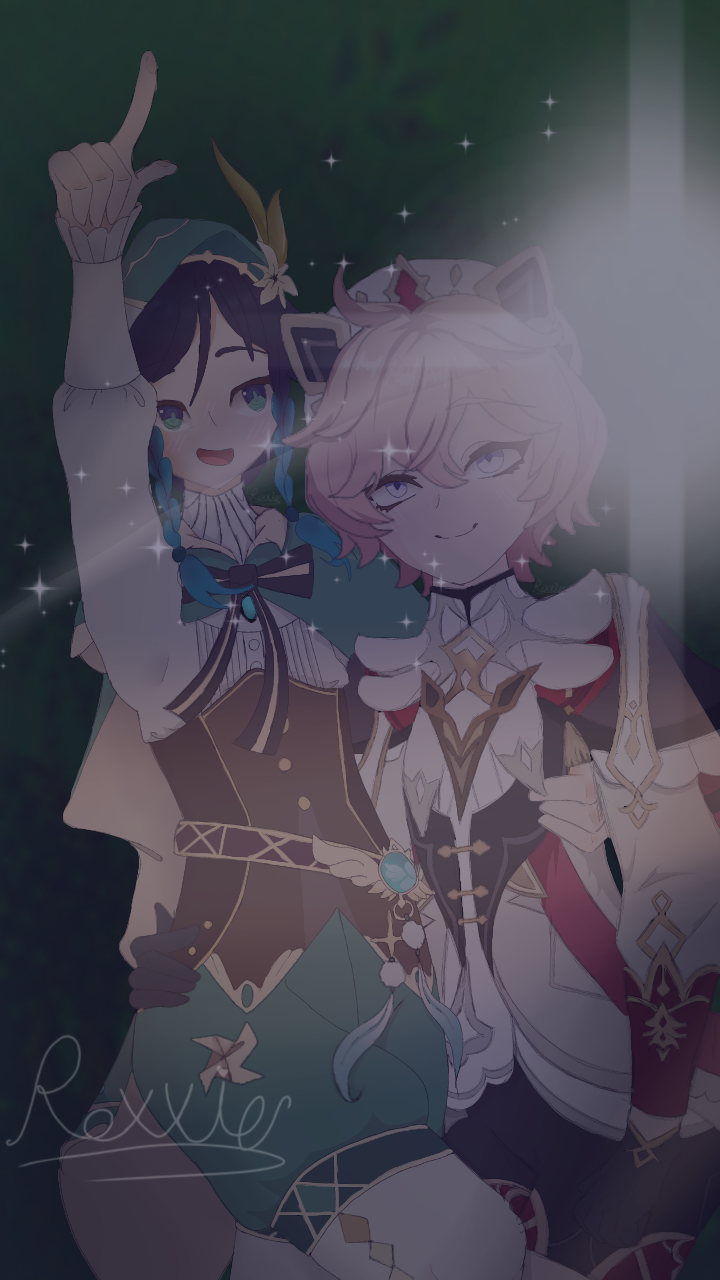 Venti and Dahlia ~• - ibisPaint