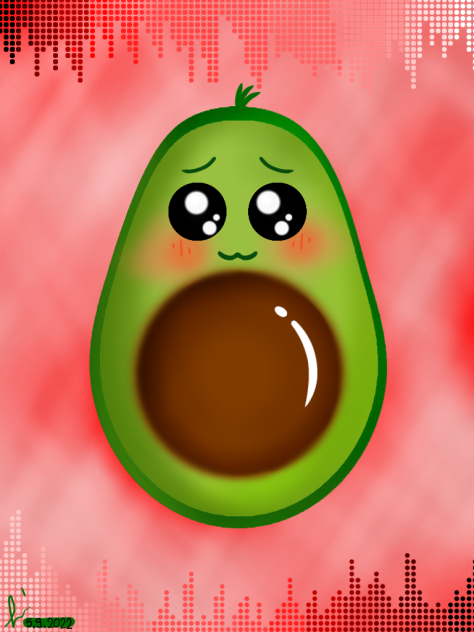 🥑 avocado - ibisPaint