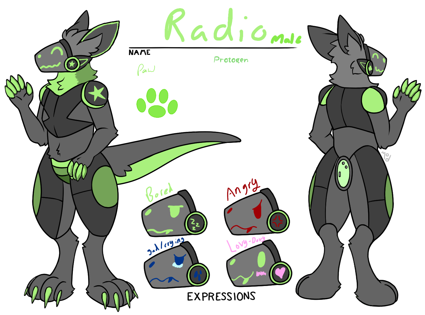 Radio my protogen! - ibisPaint