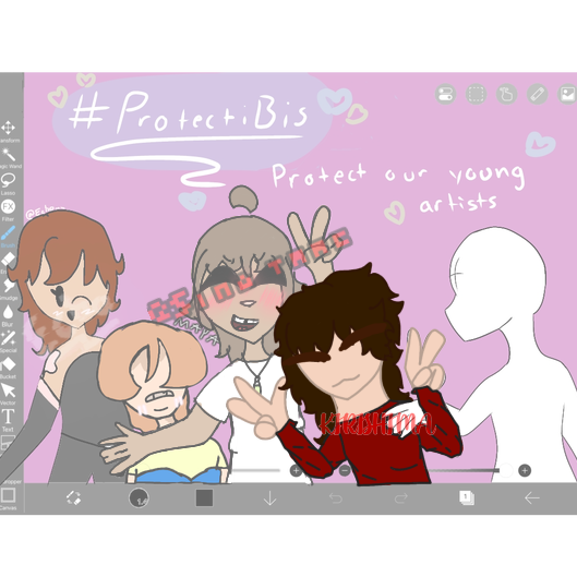 PROTECT OUR YOUNG ARTISTS - ibisPaint