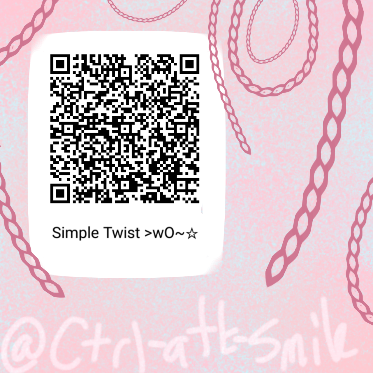 Simple Twist - Hair & Rope Brush - ibisPaint