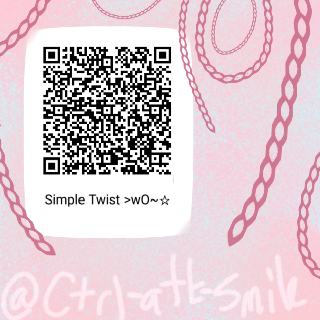 Simple Twist - Hair & Rope Brush - ibisPaint