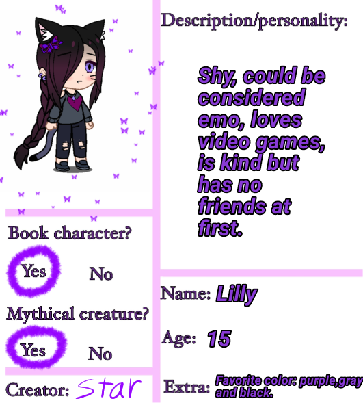 My character entry - ibisPaint
