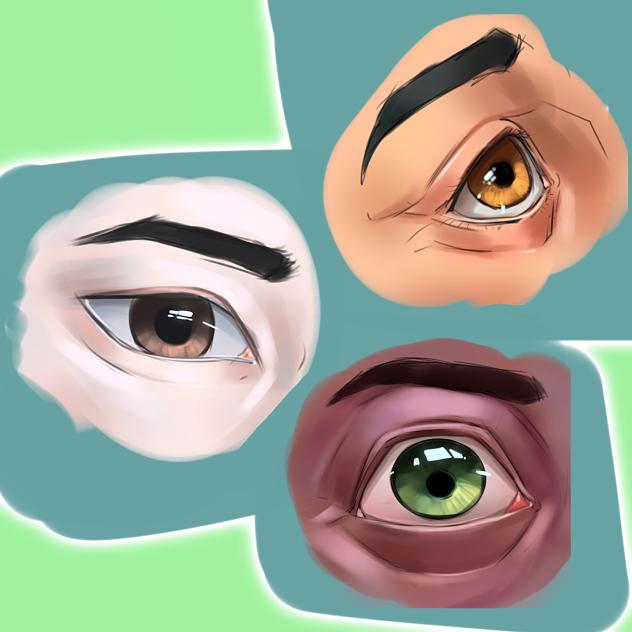 Eye practice .. - ibisPaint