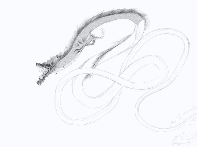 Work in progress—dragon - ibisPaint