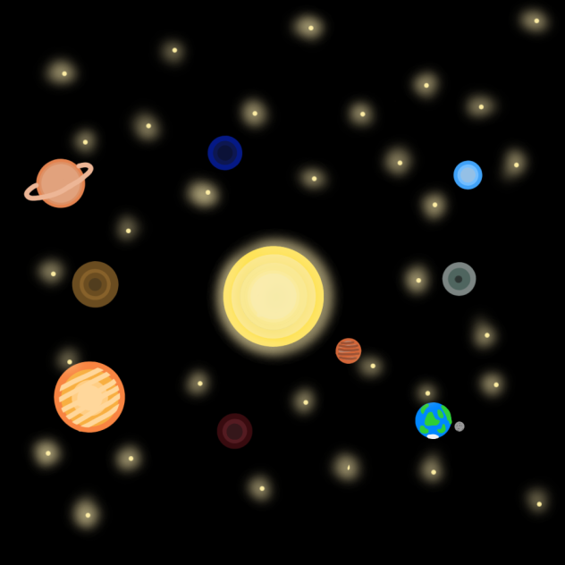 solar system - ibisPaint