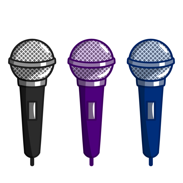Microphone stickers2 - ibisPaint