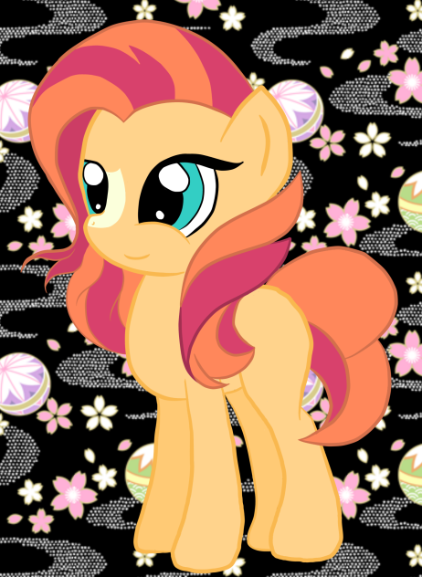 Sunset ShimmerxSunburst Adopt - ibisPaint