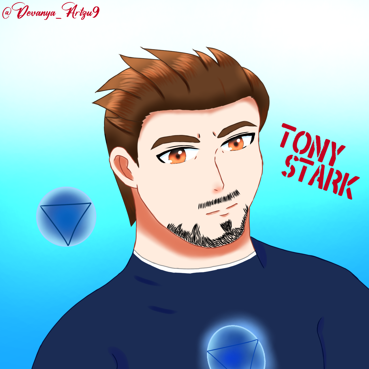 Tony Stark (Iron Man) - ibisPaint