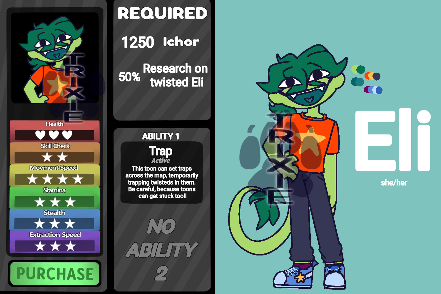 Eli • Dandy's world oc - ibisPaint