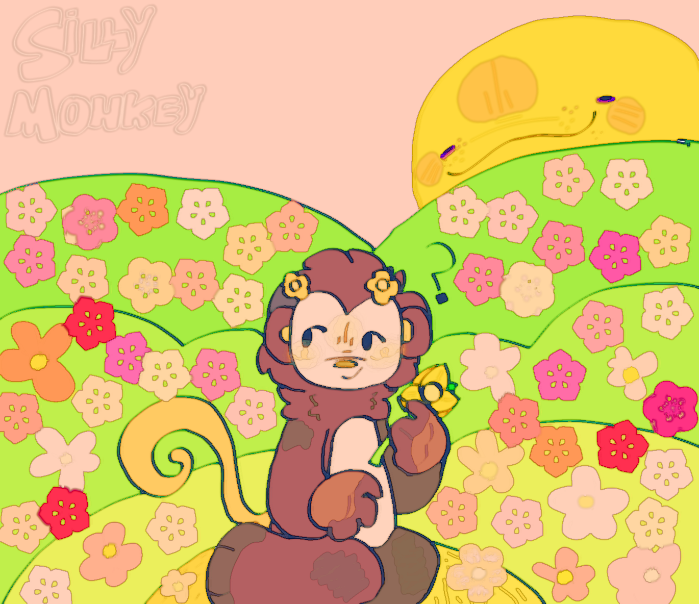 Silly Monkey - ibisPaint