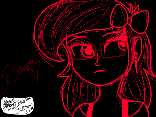 Neon Me (new re draw 2014 vs 2015) - ibisPaint