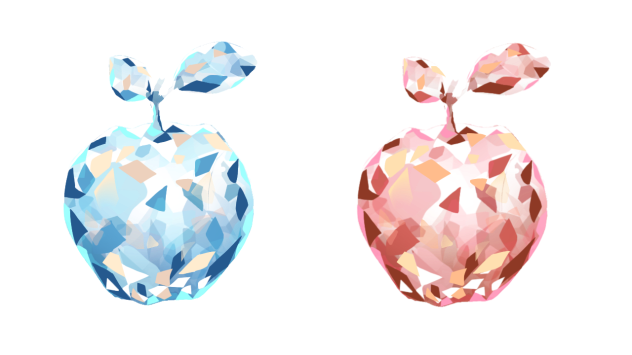 crystal apples - ibisPaint