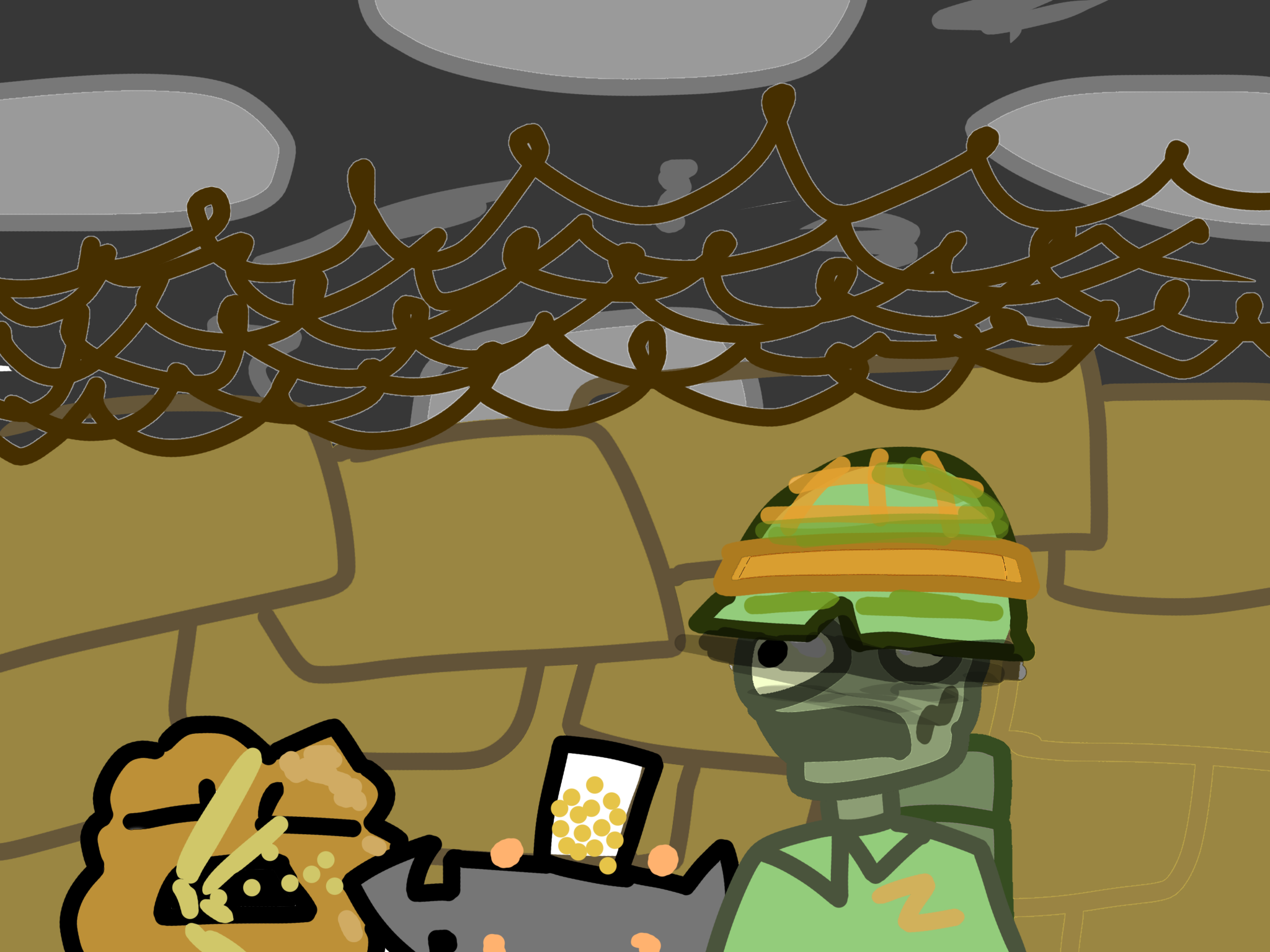 World war Z pvz2 world - ibisPaint