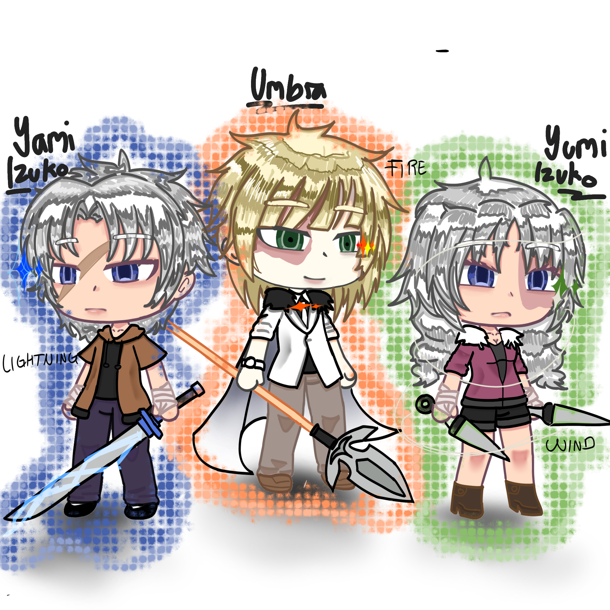Love trio - ibisPaint