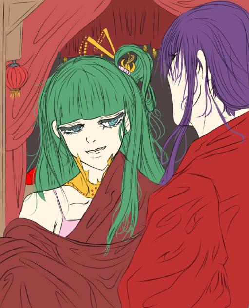 MaoMao and Jinshi romance base colours - ibisPaint