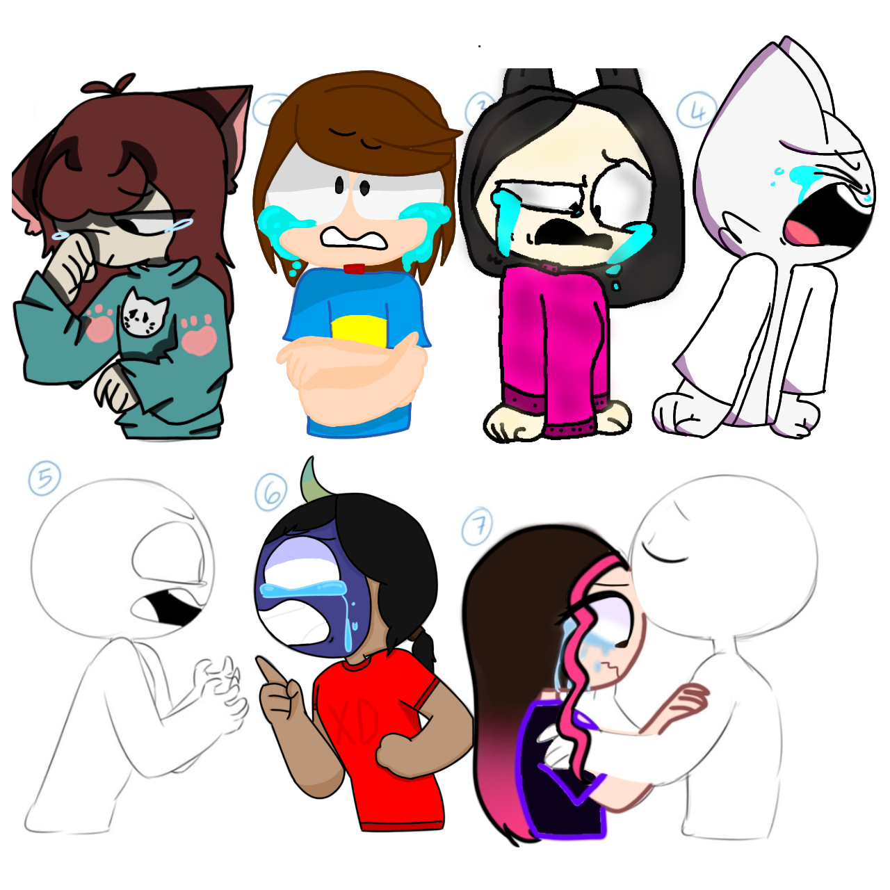 Sad collab - ibisPaint