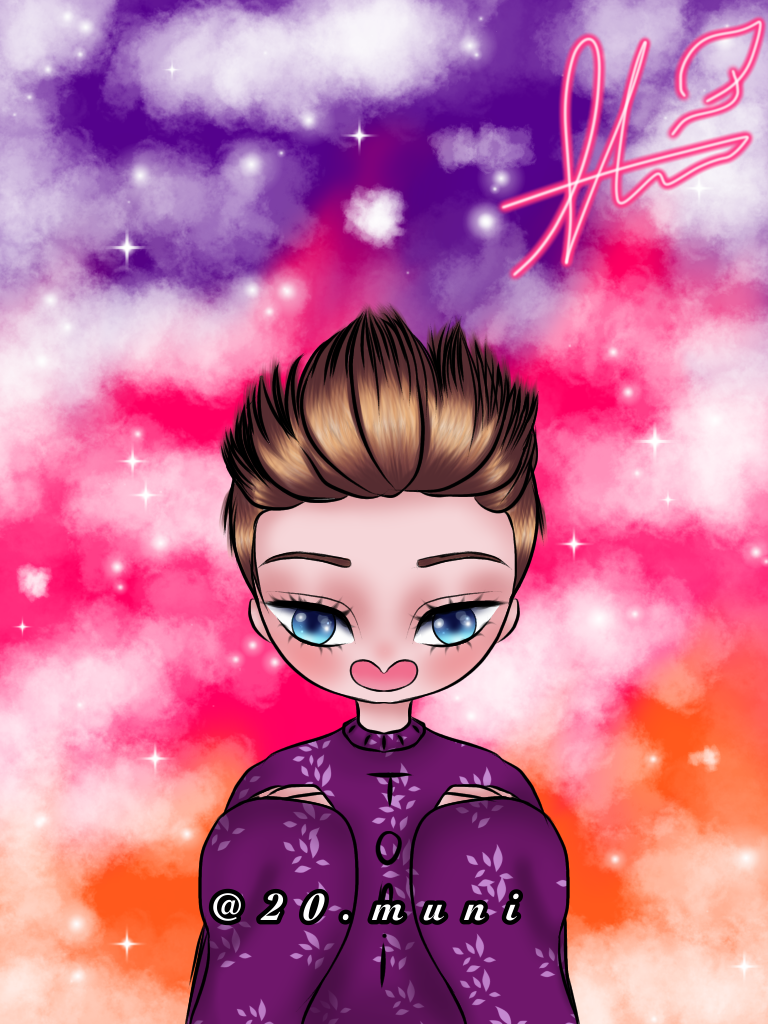 Toni mahfud chibi - ibisPaint