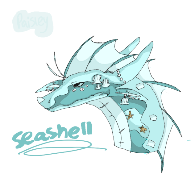 Wings of fire oc meet seashell - ibisPaint
