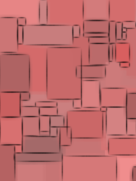 Line the pink squares - ibisPaint