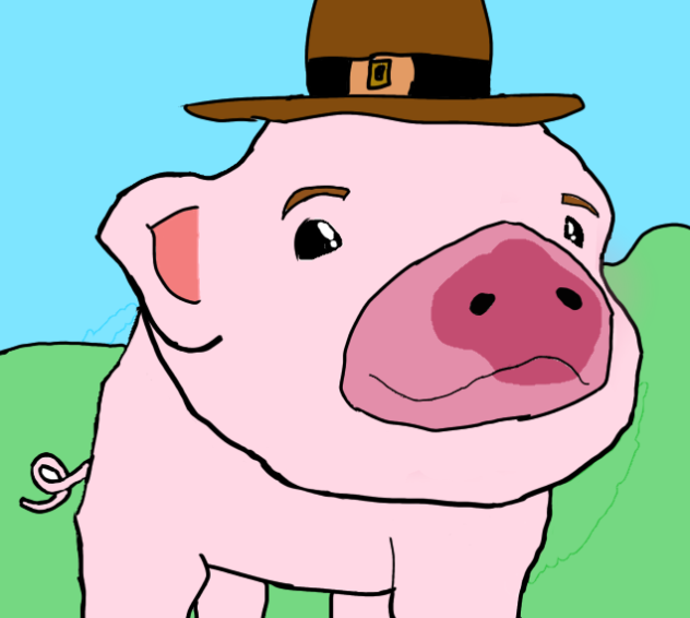 Cow-boy pig - ibisPaint