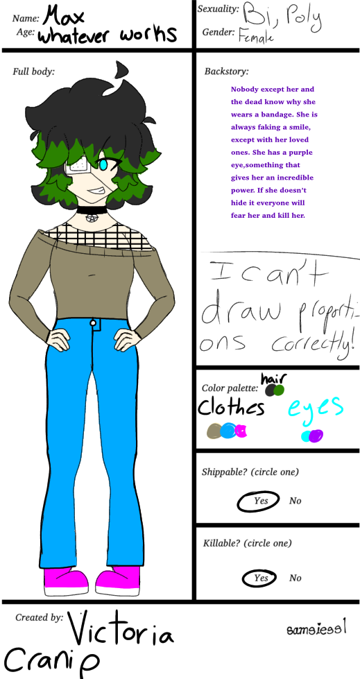 Siren's Lament Character Entry - ibisPaint