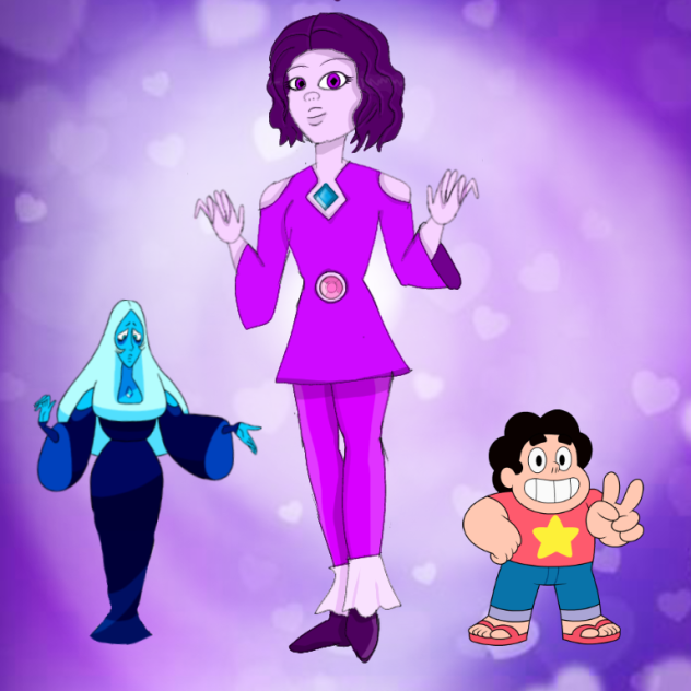 {Steven universe} purple daimond 💜 - ibisPaint
