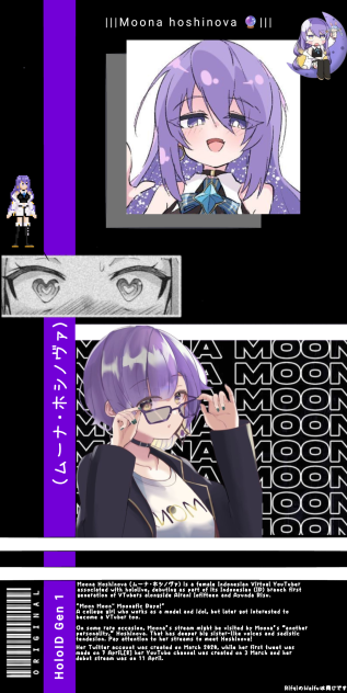 Casing Hp Moona hoshinova - ibisPaint