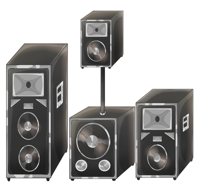 Basic Speaker Ver 1 - ibisPaint