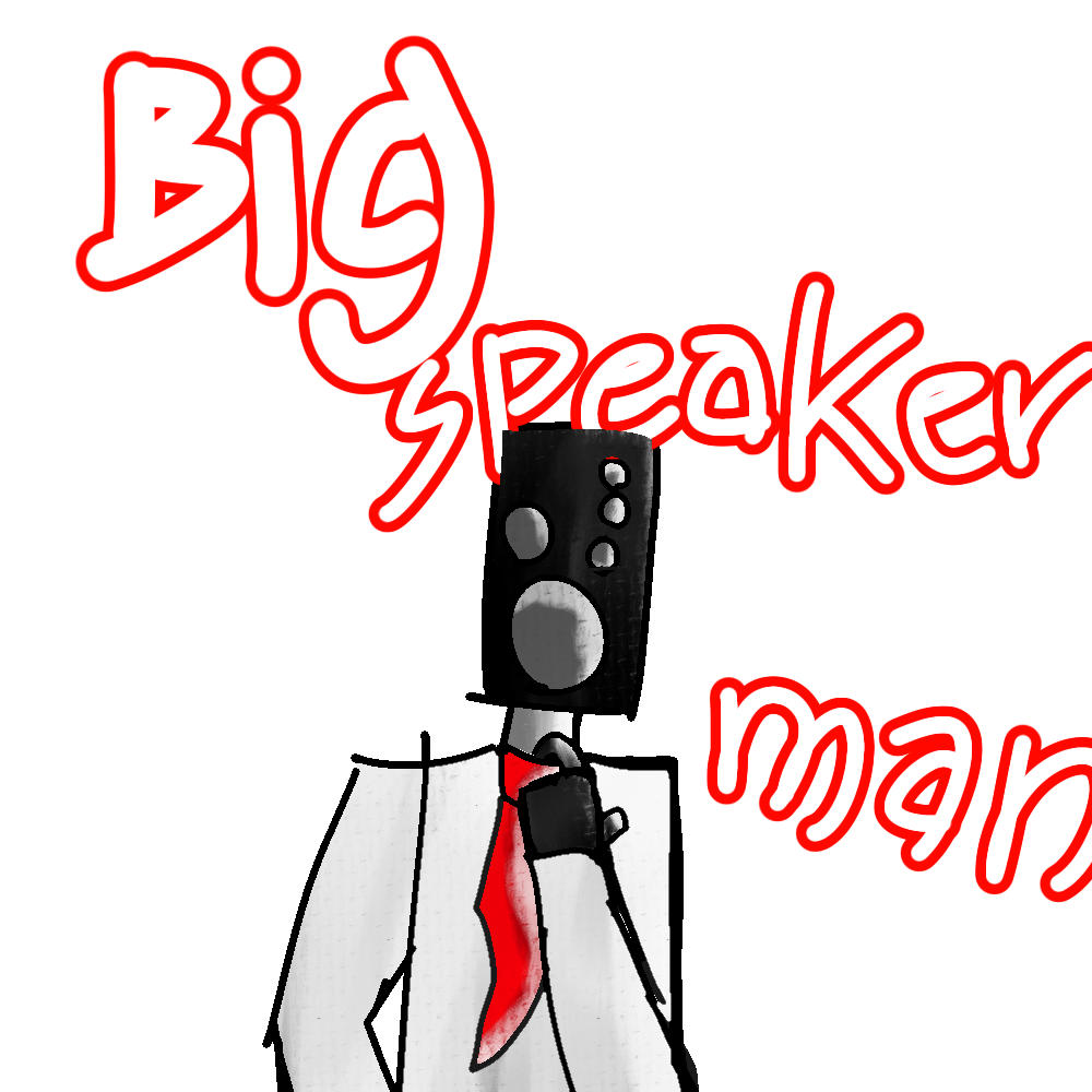 big speaker man - ibisPaint