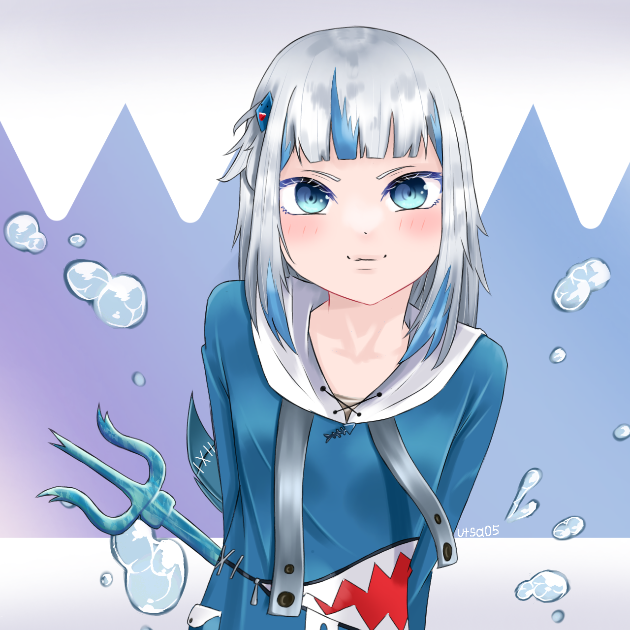 GAWR GURA FANART - ibisPaint