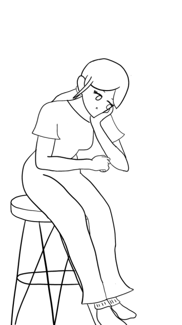 Coloring page 2- Bored - ibisPaint