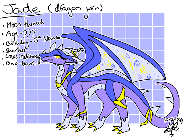 Jade ref (dragon) - ibisPaint