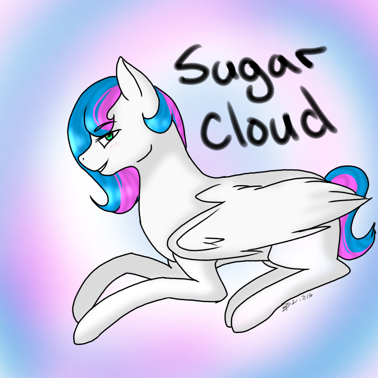 Sugar cloud fanart - ibisPaint