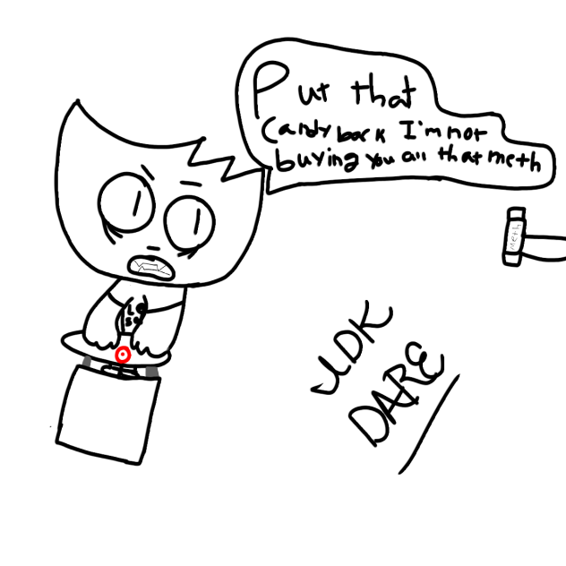 Put that candy back - ibisPaint