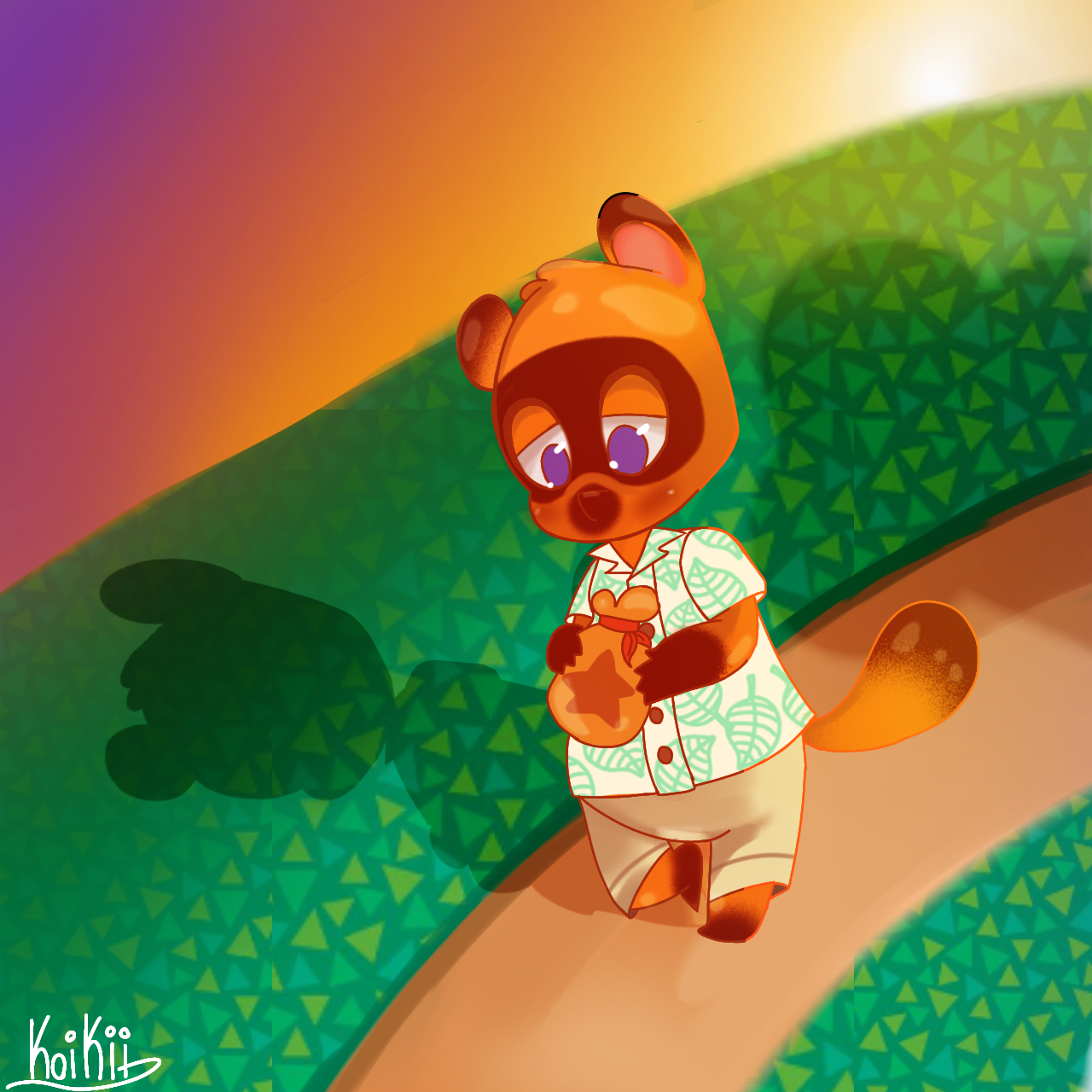 Tom Nook and his bells! - ibisPaint