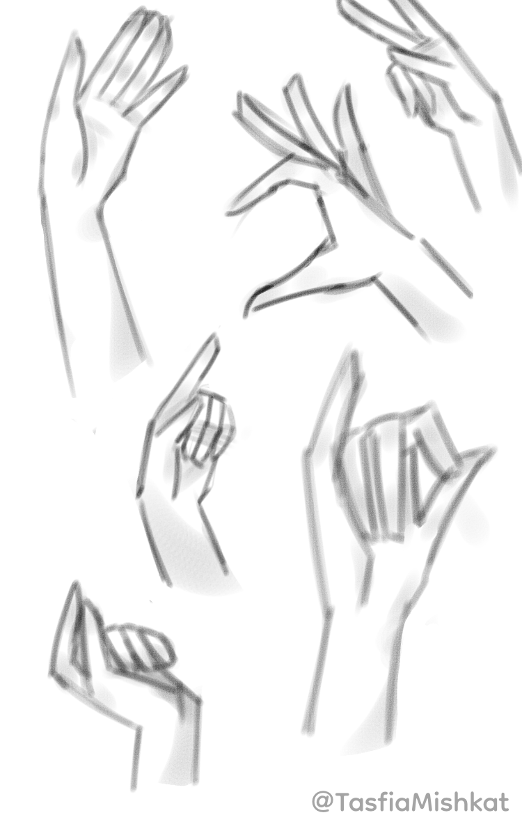 Dumb hand doodles - ibisPaint