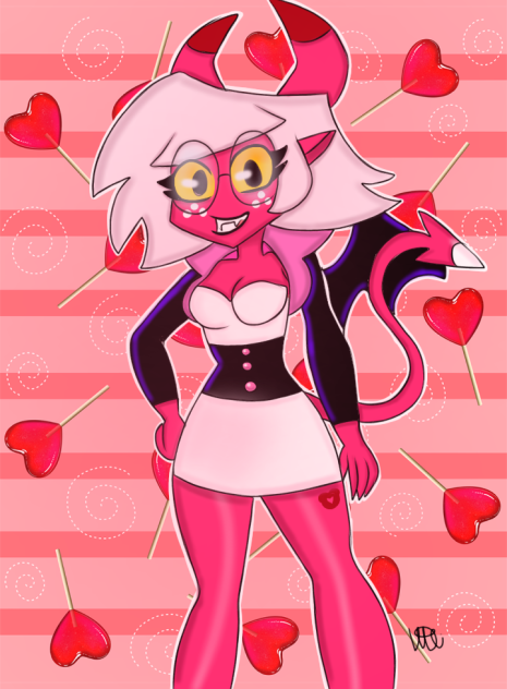 hellish sexy secretary - ibisPaint