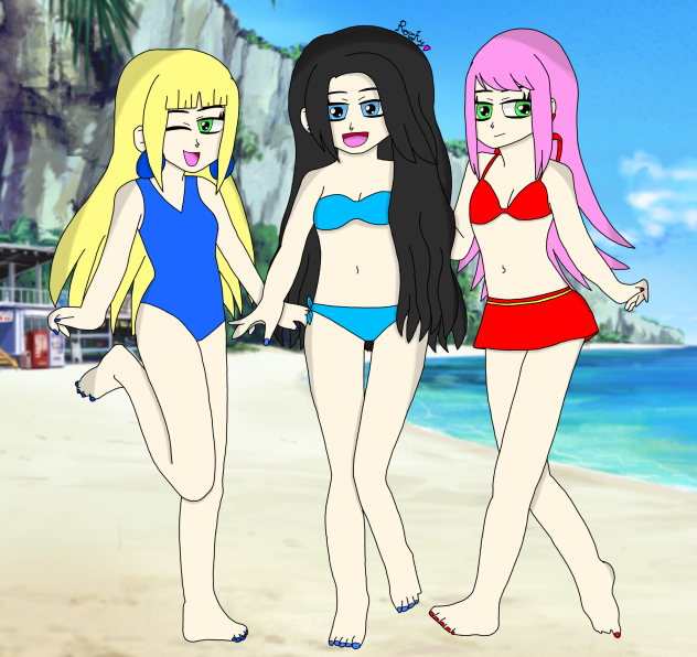 Beach Girls - ibisPaint