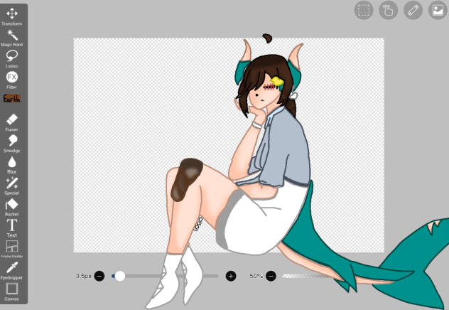 Popping Elinor Thingy - ibisPaint