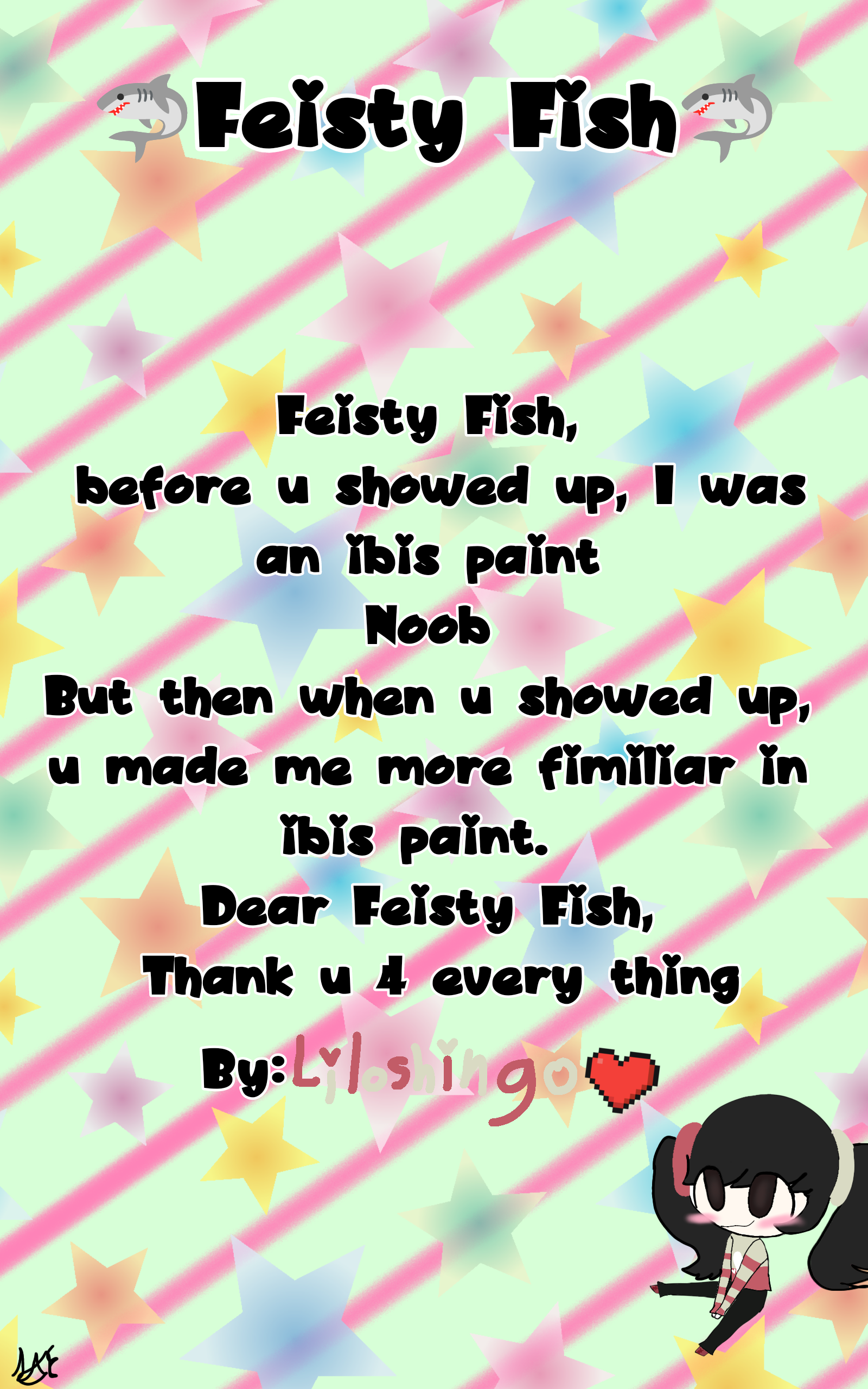 Pt1 🦈Feisty Fish🦈 - ibisPaint