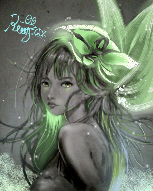 Rising leaf - ibisPaint