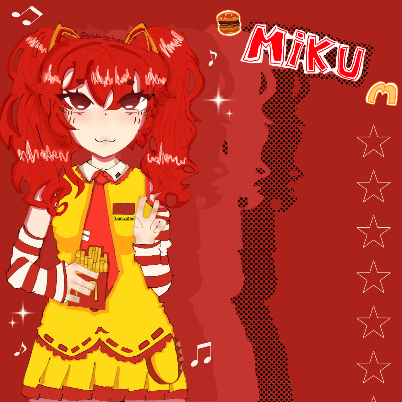 ☆mcdonald’s miku!☆ - ibisPaint