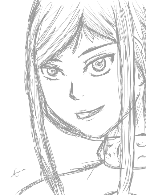 Cyra sketch - ibisPaint